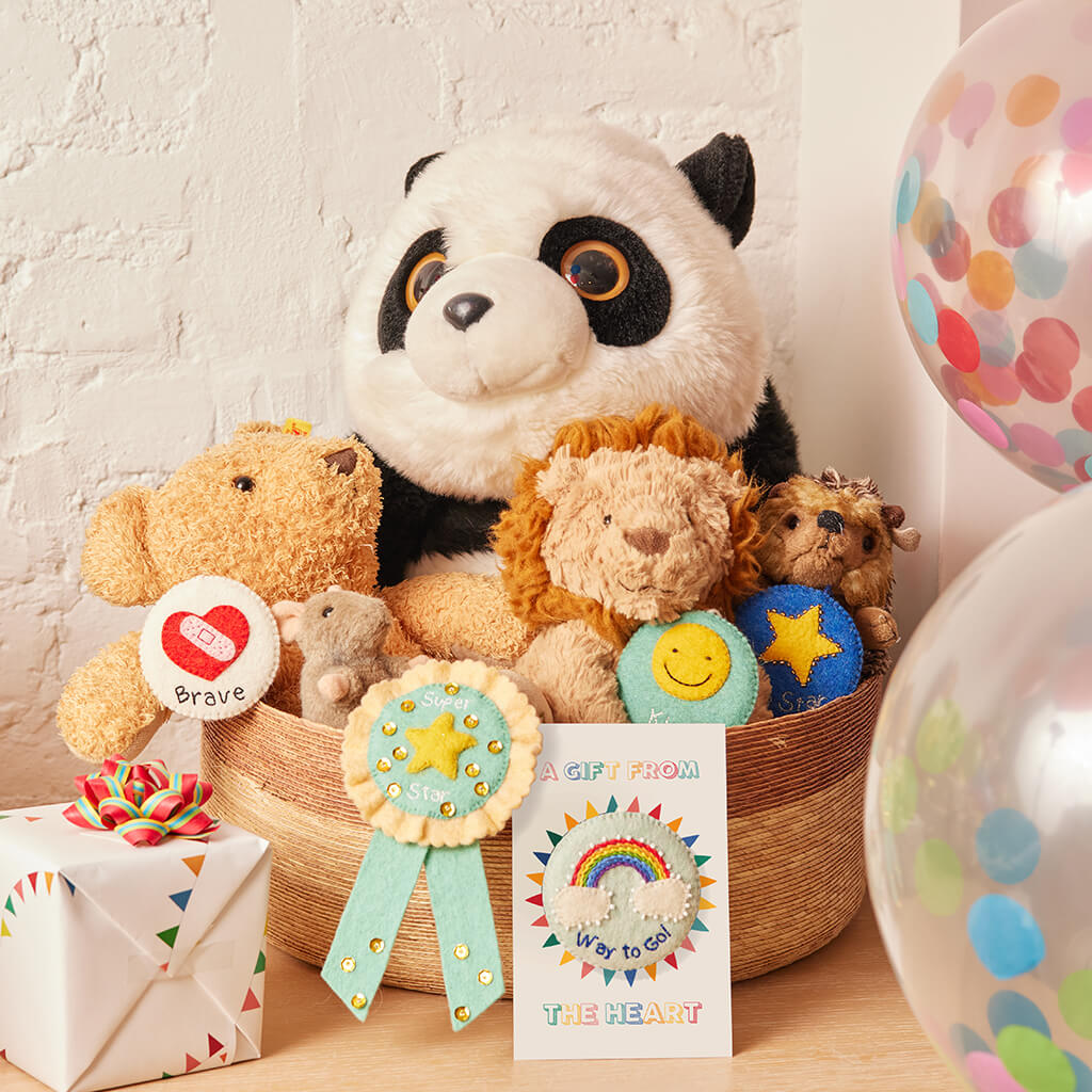 Hand Felted Blue with Yellow Star You're a Star I'm a Star Badge ...