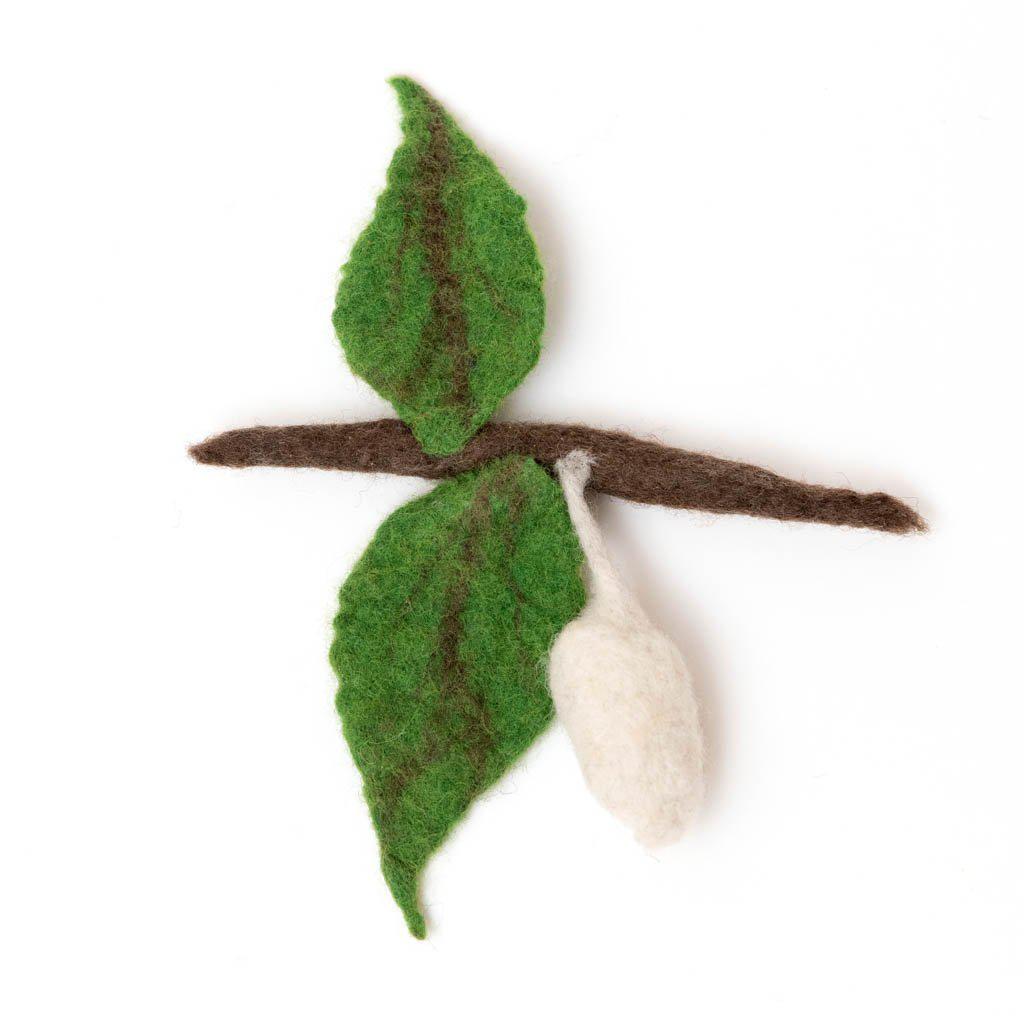 Hand Needle Felted Life Cycle of an Orange Monarch Butterfly Learning ...