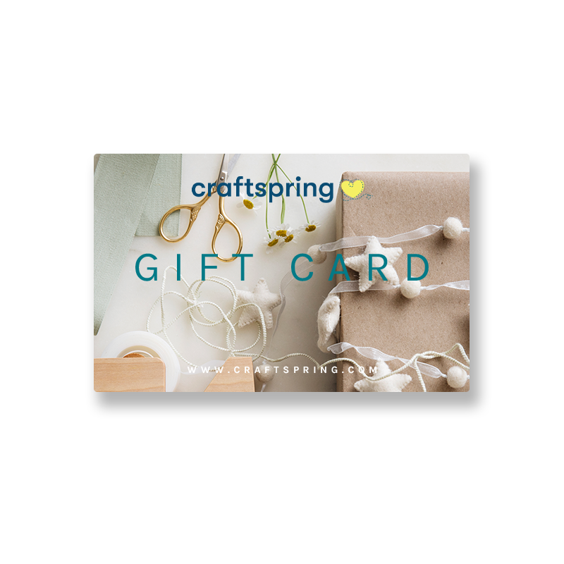 Craftspring Gift Card | Digital Gift of Handmade Wonder